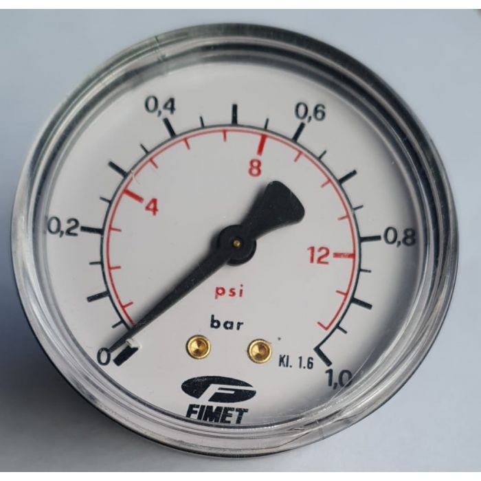 MANOMETER 1/4" A.A. Ø 63 MM 0-1 BAR | K&W Tools